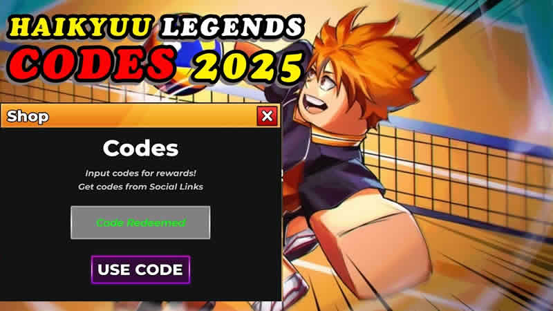 Roblox: Haikyuu Legends Codes (March 2025) – Redeem Free Rewards Now!
